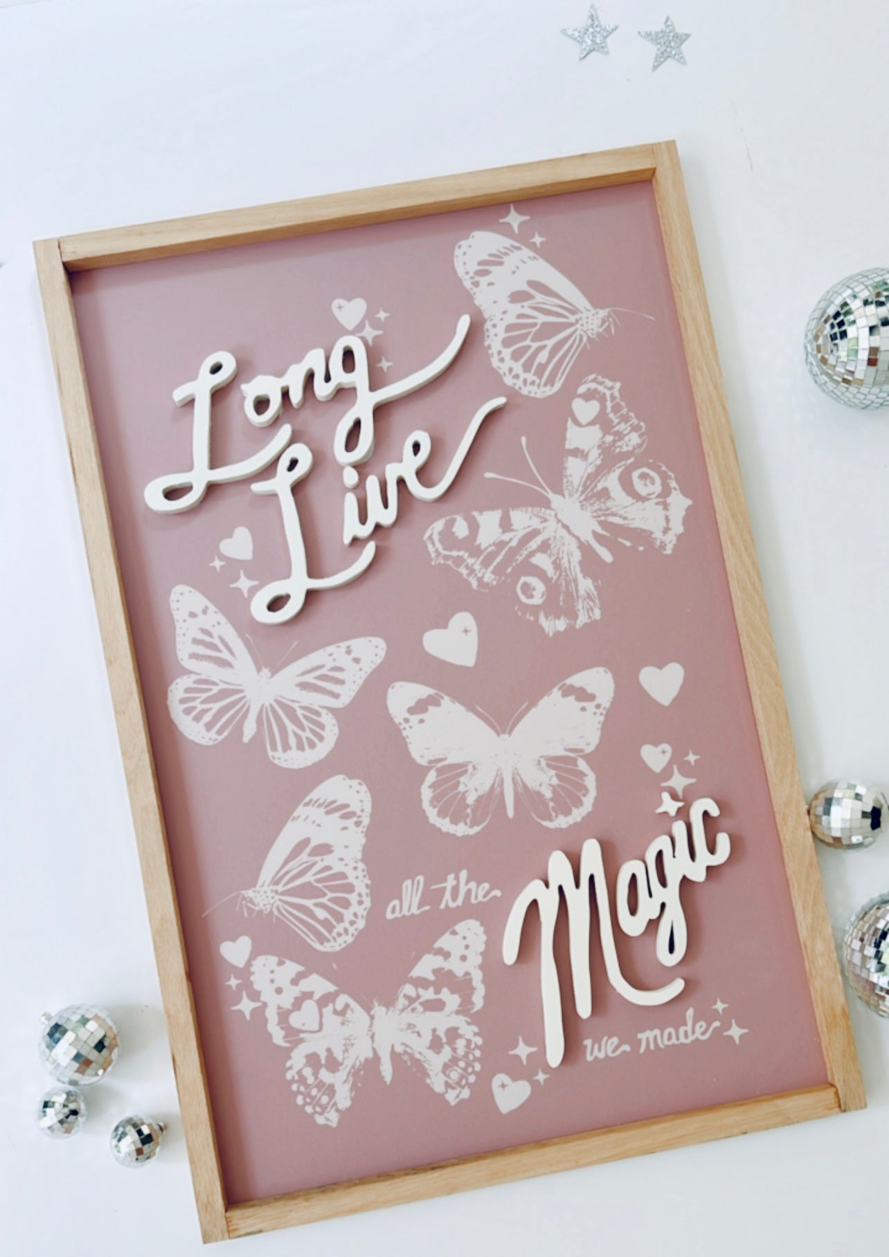 Long live all the magic we made-butterflies purple – Opal+Olive